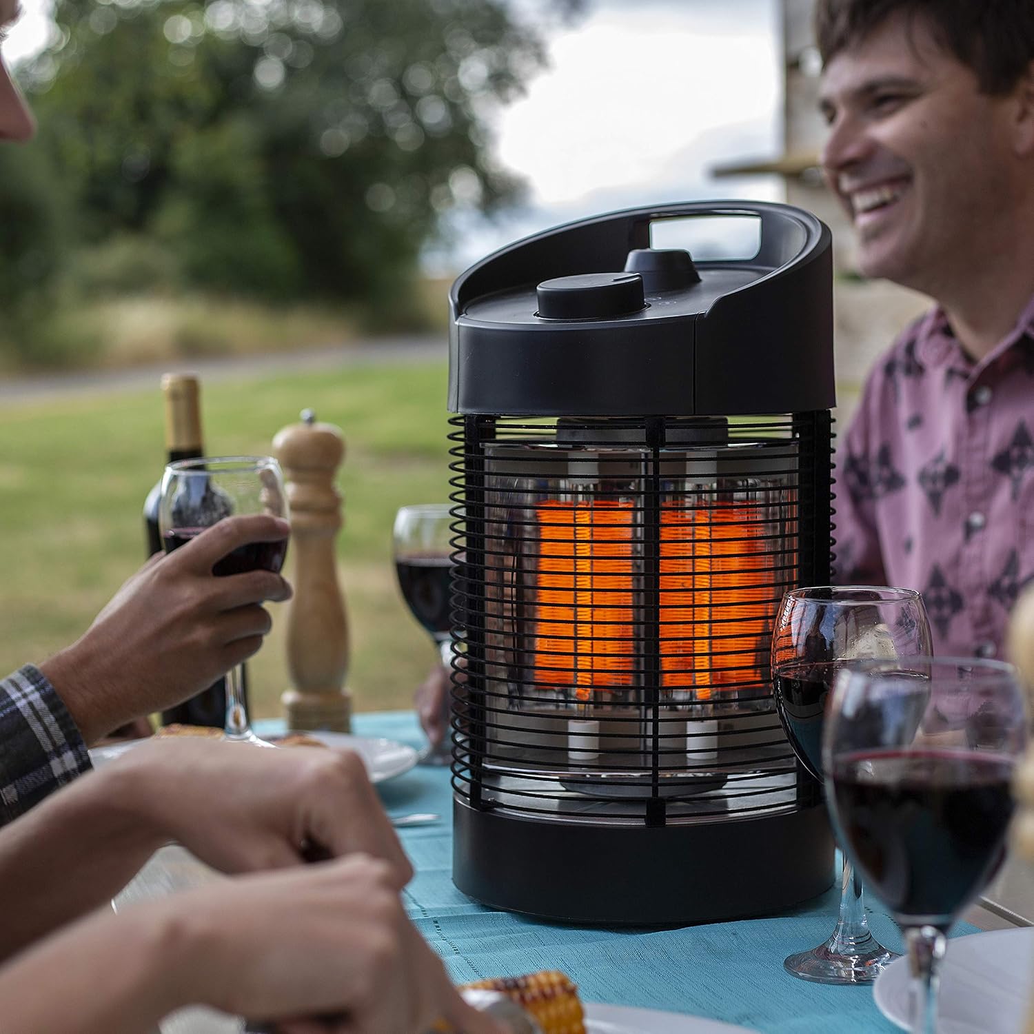 Table Top Heater Black Revolving Table Heater Electric Medium ...
