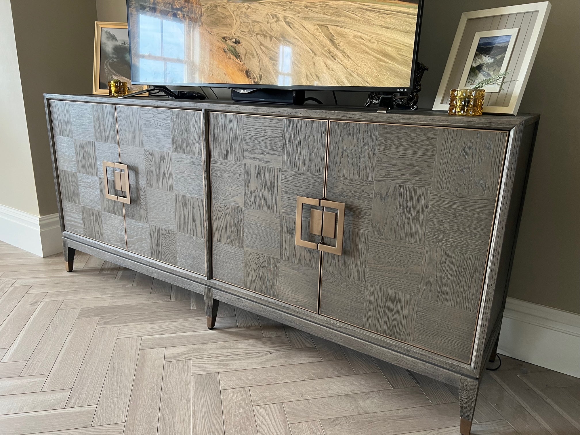 Kensington Squares 4 Door Sideboard – Jacksons of Saintfield