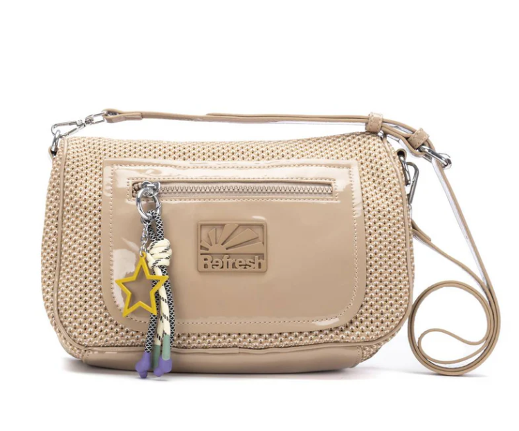 Refresh Ladies Cross Body Handbag 183384 In Beige and Ice – Jacksons of ...