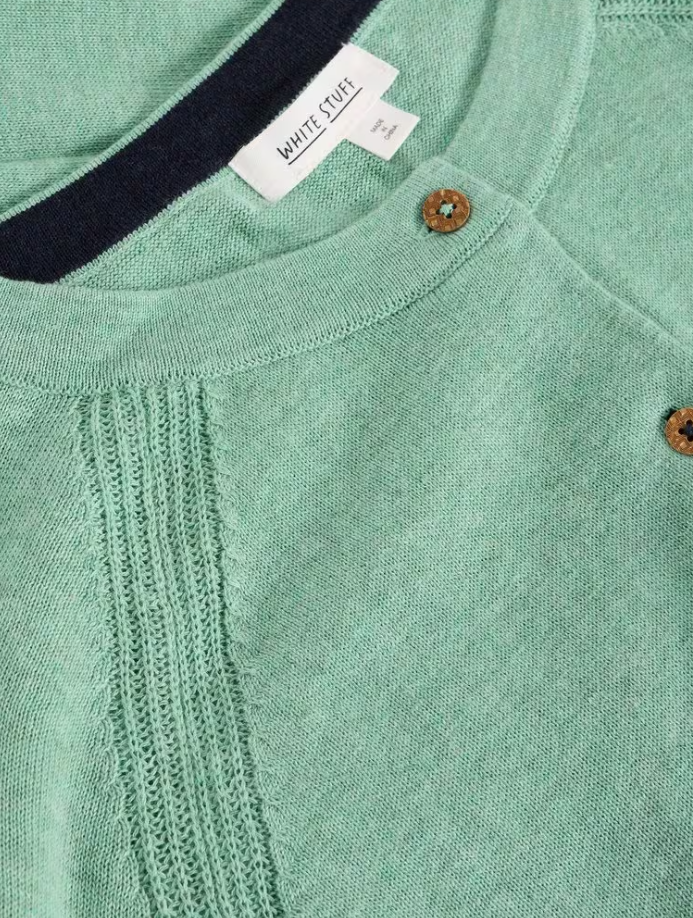 White Stuff Ladies Lulu Cardi In Mid Teal – Jacksons of Saintfield