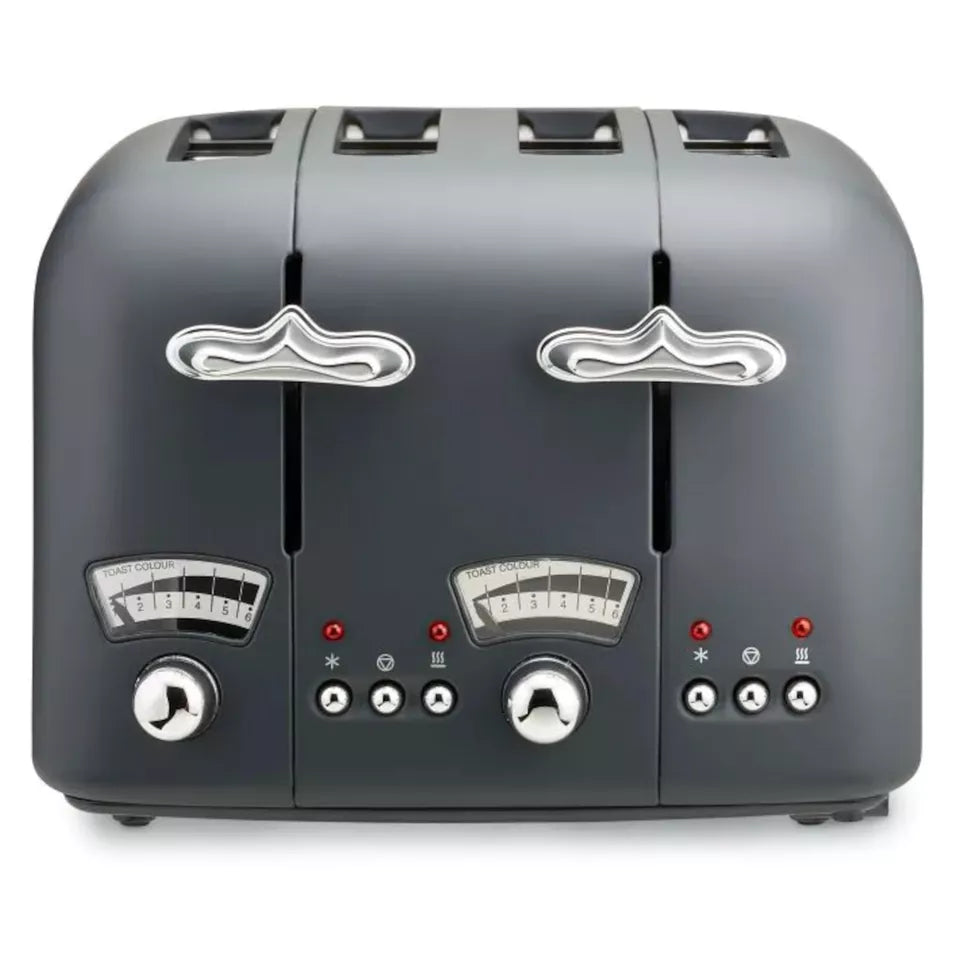 De'Longhi Argento Silva 4-Slice Toaster - Grey – Jacksons of Saintfield