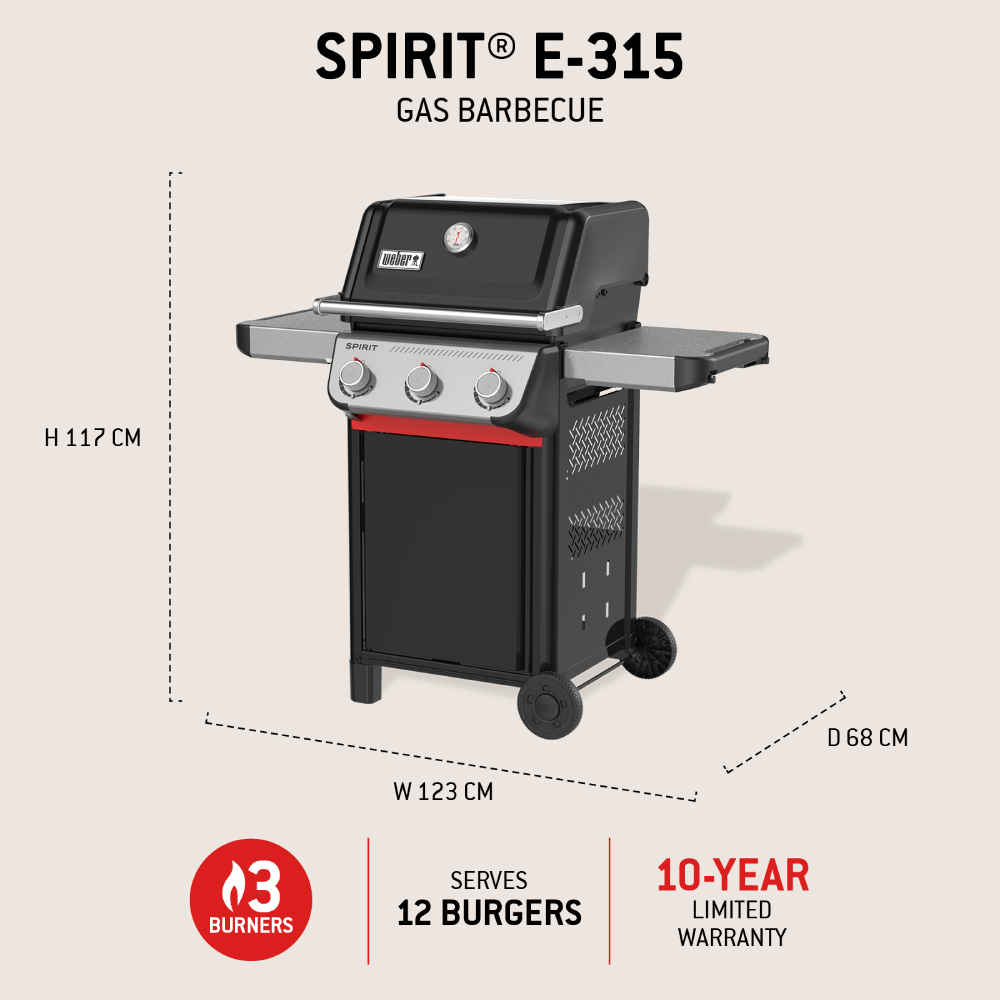 Weber Spirit E-315 Gas BBQ – Jacksons of Saintfield