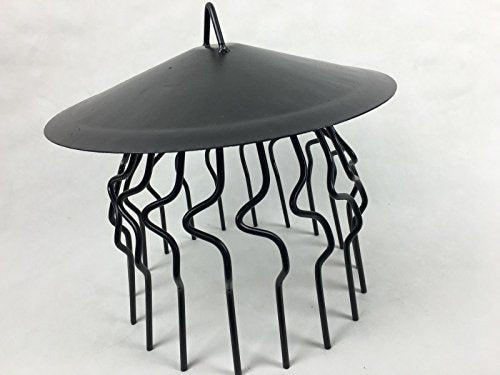 Chimney Bird Cage Guard Rain Cap Anti-Down Draught Fire Roof Cowl 3in1 ...
