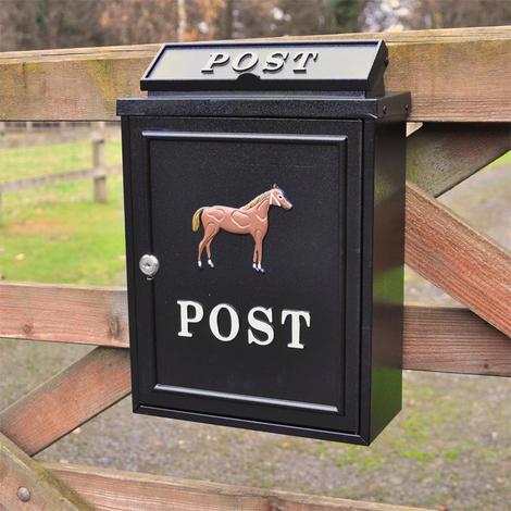 Wall Mounted Postbox (Horse) – Jacksons of Saintfield