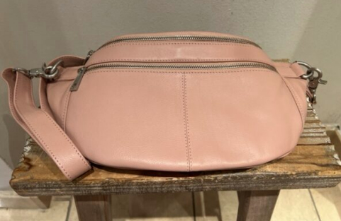 Tim & Simonsen Bag Astrid in Rose, soft leather Bumbag – Jacksons of ...